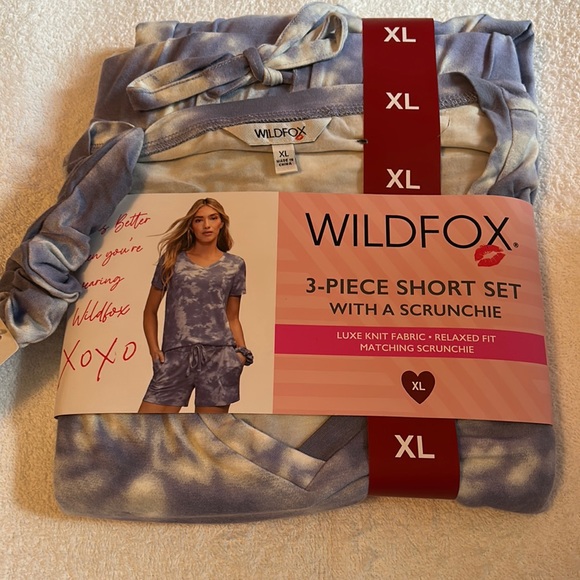 Wildfox | Shorts | Wild Fox Threepiece Short Set Extra Large New With ...